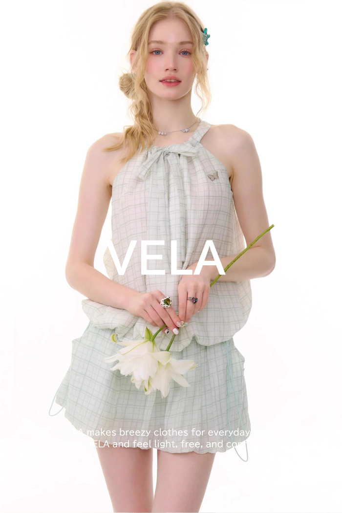 Halter Bubble Top – VELA